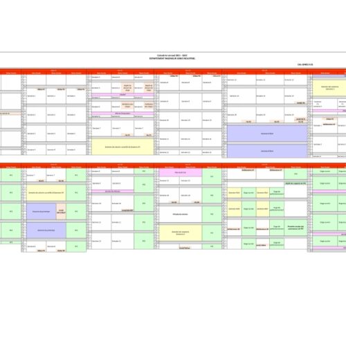 Calendrier académique | Université Privée Polytechnique Internationale